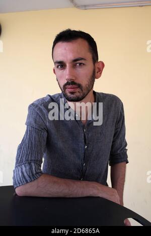 Portrait of Elvis Malaj 29/08/2020 ©Basso CANNARSA/Opale Stock Photo ...