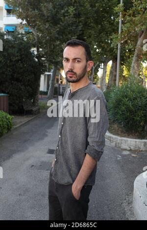 Portrait of Elvis Malaj 29/08/2020 ©Basso CANNARSA/Opale Stock Photo ...