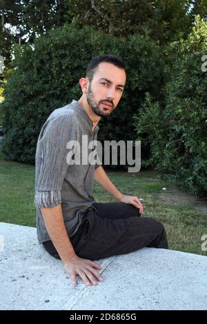 Portrait of Elvis Malaj 29/08/2020 ©Basso CANNARSA/Opale Stock Photo ...