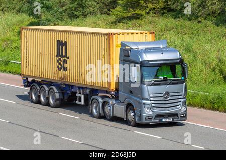 Mercedes Benz Actros L. North West Stages Rally 2024 Stock Photo - Alamy