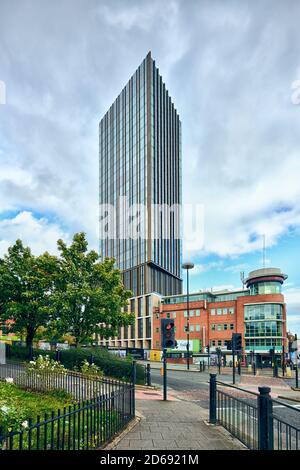 Hadrian's Tower, Newcastle upon Tyne Stock Photo - Alamy