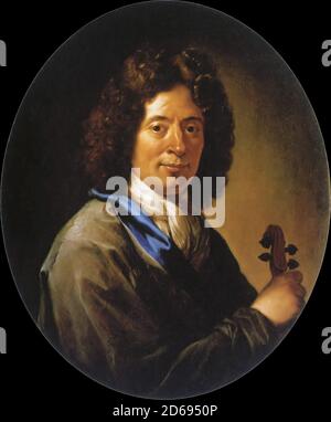 Vintage classical composer portrait art illustration Stock Photo - Alamy