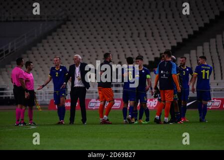 Athens, Greece. 14th Oct, 2020. President of Bulgaria Rumen Radev ...
