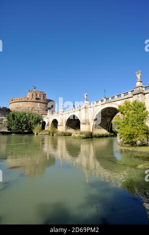 Ponte Sant'Angelo, Rome, Italy , Bridges. Edmund L. Mitchell Collection ...