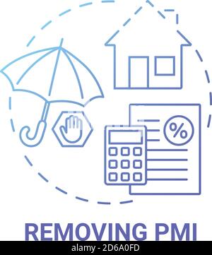 Removing PMI concept icon Stock Vector Image & Art - Alamy