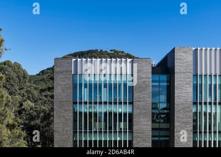 Eastern facade detail. University of Wollongong Western Building ...