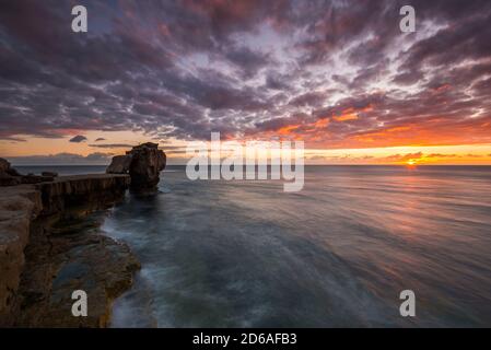 Portland Bill, Dorset, UK. 15th January 2021. UK Weather. The sun ...