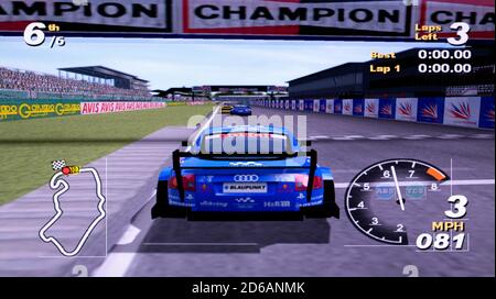 Total Immersion Racing - Sony Playstation 2 PS2 - Editorial use only ...