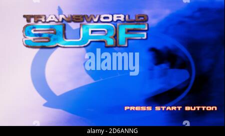 Transworld Surf - Sony Playstation 2 PS2 - Editorial use only Stock ...