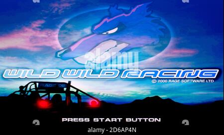 Wild Wild Racing - Sony Playstation 2 PS2 - Editorial use only Stock ...