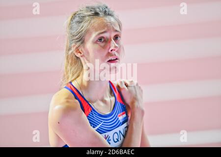 Ana Simic. High Jump Women finals. IAAF World Athletics Championships ...