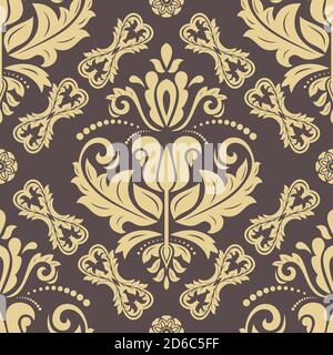 Orient classic pattern. Seamless abstract background with vintage ...