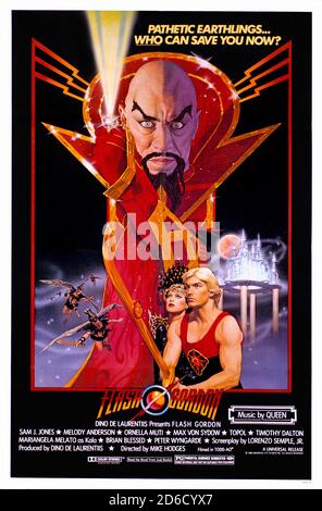 Flash Gordon (1980) directed by Mike Hodges and starring Sam J. Jones ...