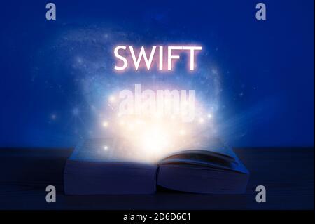 open book with business inscription Stock Photo - Alamy