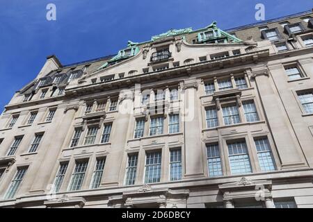 LONDON, UK - JULY 6, 2016: Hallmark Building in the City of London. The ...