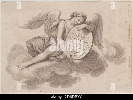 Trade Card for William Sharp, Engraver, 19th century Stock Photo - Alamy