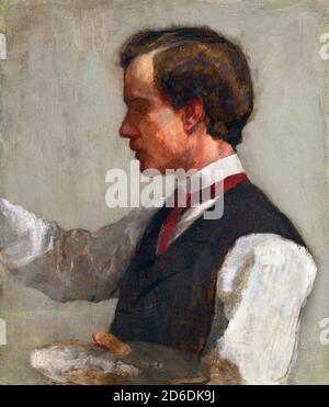 Willliam James. Portrait of the American philosopher and psychologist ...