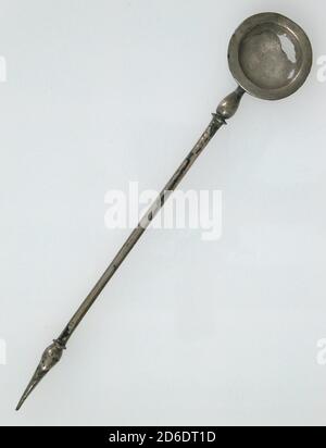 Liturgical Spoon, 6th century, Byzantine, Silver, Overall: 6 5/16 x 1 1 ...