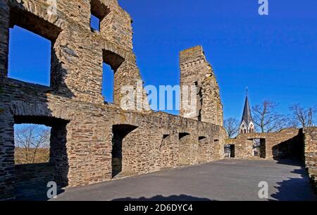 Germany Kastellaun Hunsrück Rhineland-Palatinate castle medieval ...