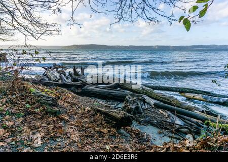 A seascape shot at Dash Point, Washington Stock Photo - Alamy