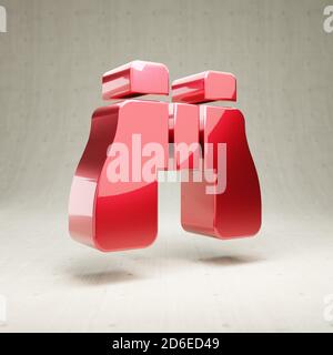 Modern Binoculars Icon Isolated on White Background Stock Photo - Alamy