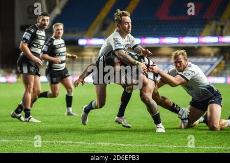 Mathe Fonua of Hull FC scores try Stock Photo - Alamy