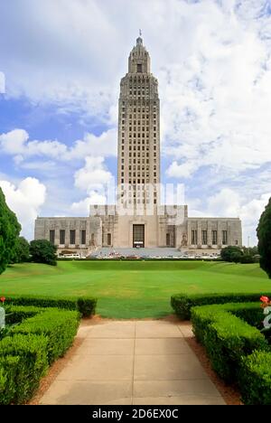Baton Rouge (Louisiana) State Capitol Building Stock Photo - Alamy