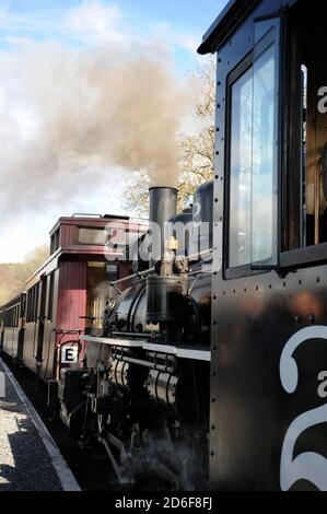 Brecon Mountain Railway Station and Pontsticill Reservoir, Brecon ...