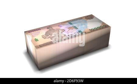 Money of Uzbekistan. Som bills. UZS banknotes. 10000 Uzbek. Business ...