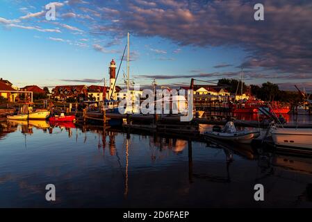 Harbor in Timmendorf, Poel island Stock Photo - Alamy