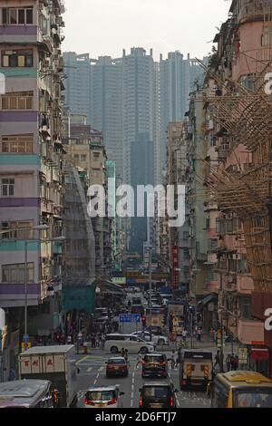 old kowloon walled city in small worlds miniature museum Stock Photo ...