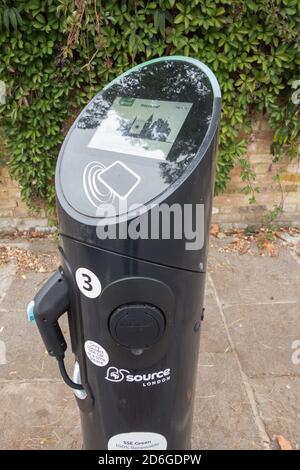 Source London EV charging point's, London. Picture date: Friday March 5 ...