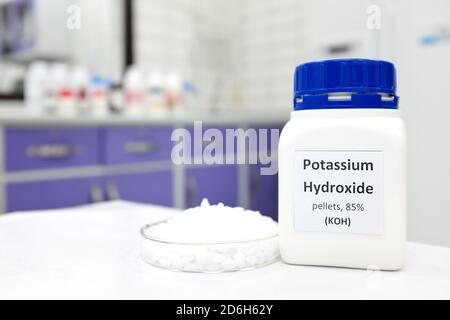 KOH - Potassium Hydroxide. Chemical compound. CAS number 1310-58-3 ...