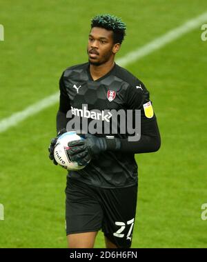 Jamal Blackman of Rotherham United during the Sky Bet Championship ...