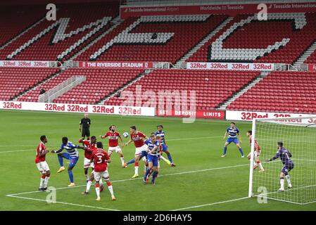 A general view of the The Riverside Stadium during the Sky Bet ...