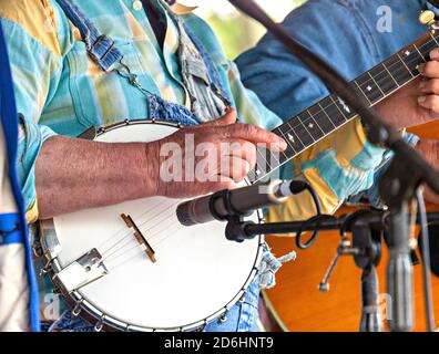 Banjo & Overalls Stock Photo - Alamy