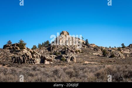 Hartman Rocks Recreation Area trails, Gunnison, Colorado Stock Photo ...