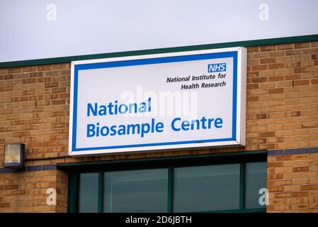 UK Biocentre Milton Keynes COVID-19 testing lab. This is one of 7 ...