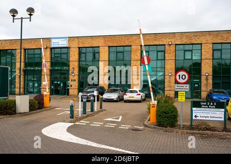 UK Biocentre Milton Keynes COVID-19 testing lab. This is one of 7 ...