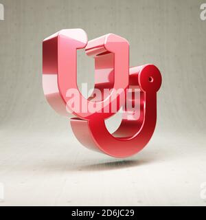 Stethoscope icon isolated on glossy orange round button abstract ...