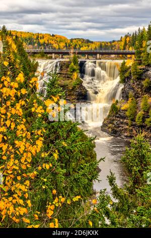 Kakabeka Falls in Thunder Bay, Northern Ontario, Canada. High quality ...