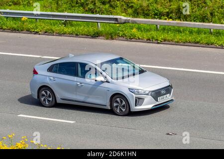 Hyundai Ioniq 5 car, side view isolated on white background Stock Photo ...