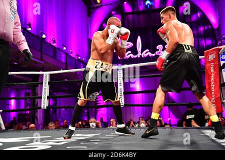 Petrov Ivanov (UA) - Yusuf Kanguel (GER) in the super medium weight GES ...