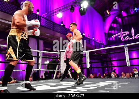 Petrov Ivanov (UA) - Yusuf Kanguel (GER) in the super medium weight GES ...