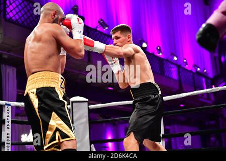 Petrov Ivanov (UA) - Yusuf Kanguel (GER) in the super medium weight GES ...