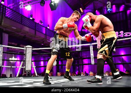 Petrov Ivanov (UA) - Yusuf Kanguel (GER) in the super medium weight GES ...