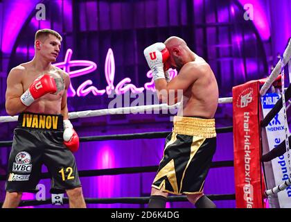 Petrov Ivanov (UA) - Yusuf Kanguel (GER) in the super medium weight GES ...