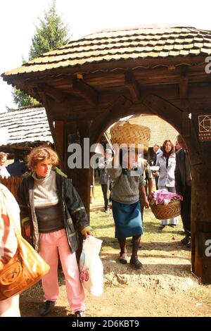 Elderly woman receiving alms In Varanasi, India Stock Photo - Alamy