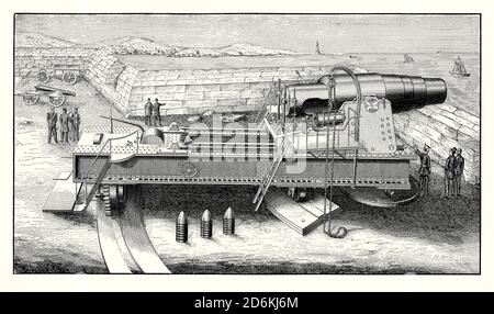 German Paris Gun in Krupp factory, WW1 Stock Photo - Alamy