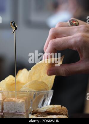 Cremona, Lombardy, Italy - October 18th 2020 - Nougat Torrone festival ...